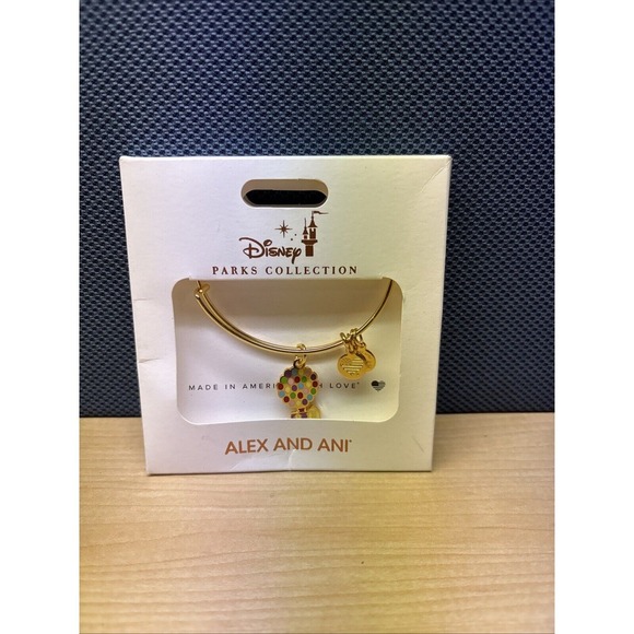 Disney | Jewelry | New Disney Pixar Alex And Ani Up House Gold In Color ...